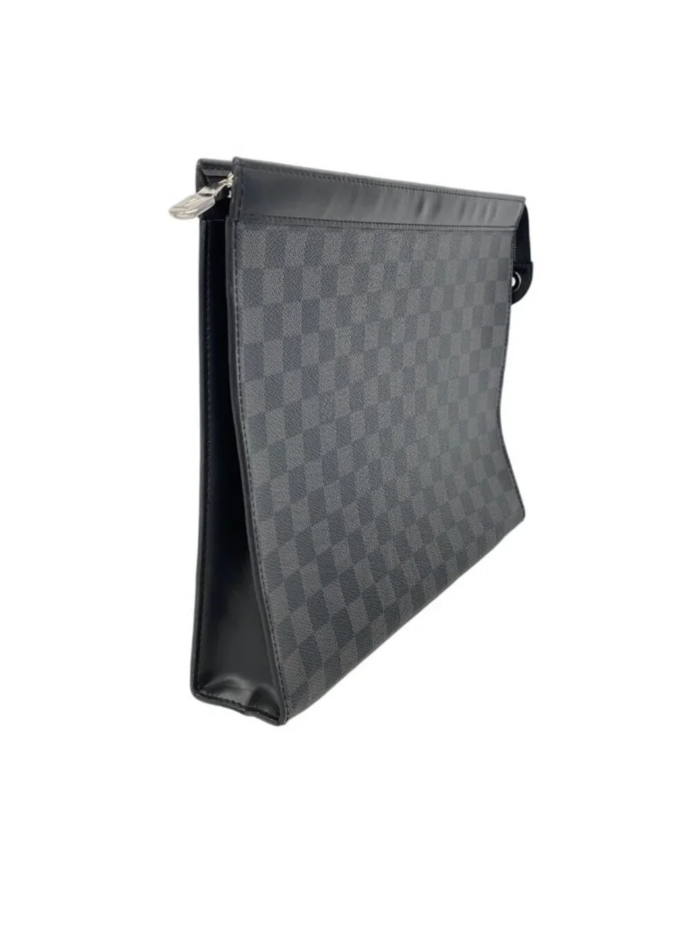 Louis Vuitton | Bags | Louis Vuitton Clutch Damier Graphite Pochette ...